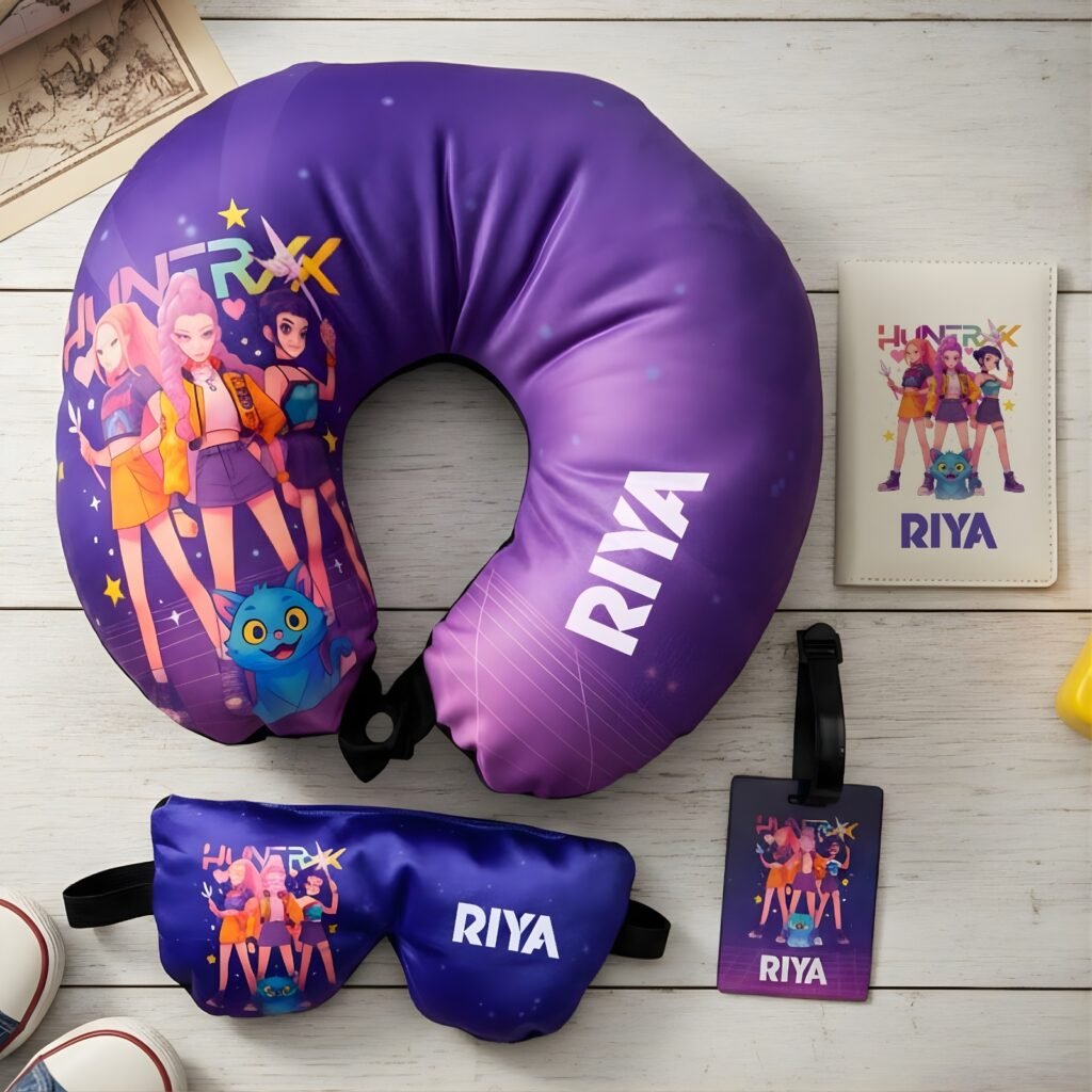 Personalized Huntrix Deep Purple Set K-Pop Demon Hunter Travel Combo ...